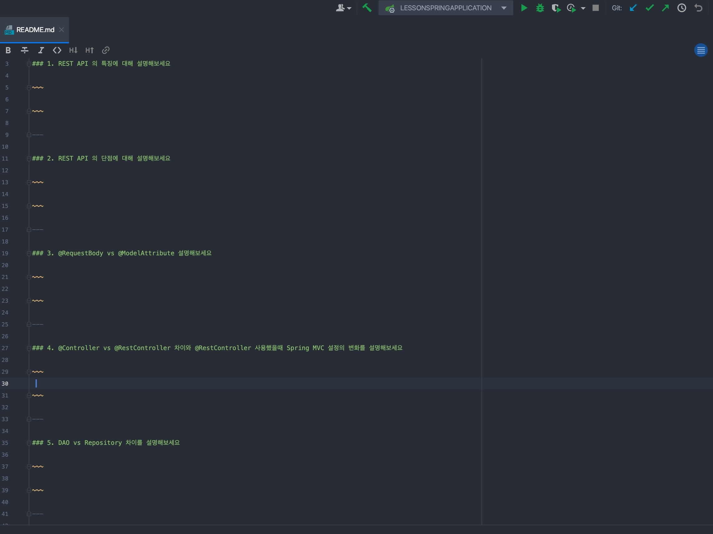 Spring Boot + JPA 기초 과외 - 크몽