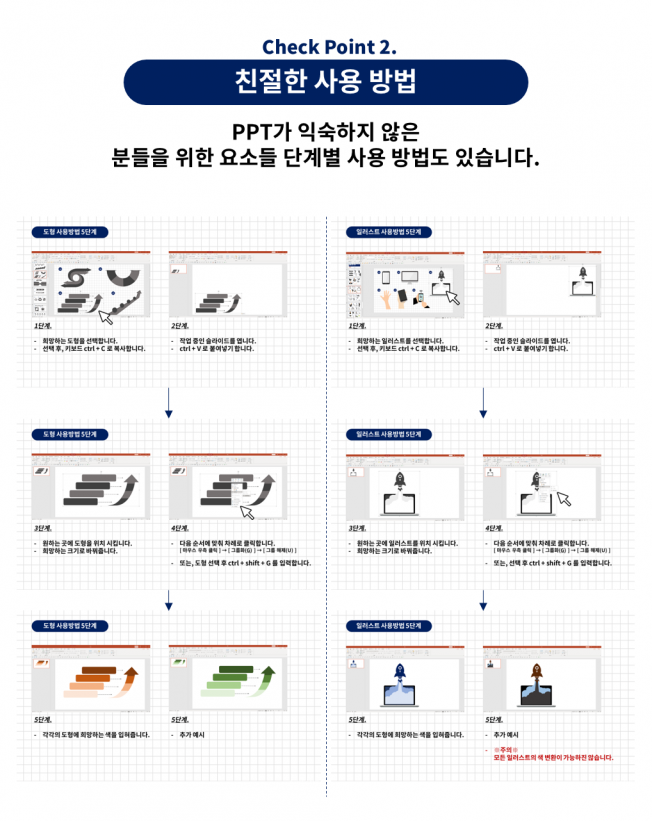 복붙해서 쓰는 PPT 685개 3종 패키지를 드립니다. - 크몽