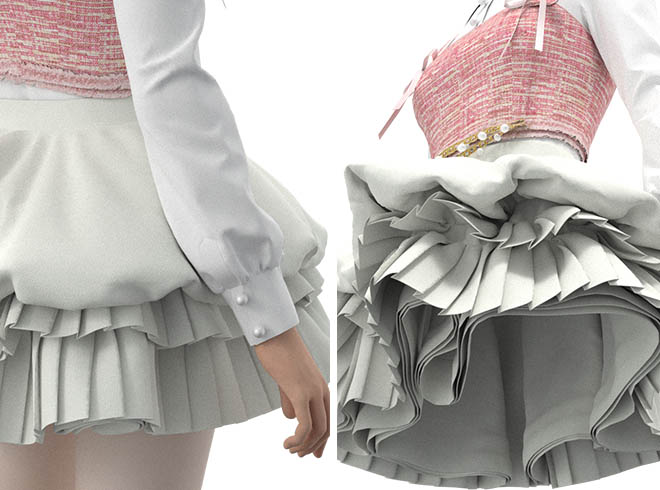 CLO 3D 이미지 제작 - 크몽