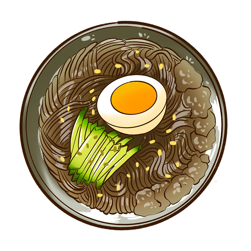 먹음직스러운 음식 일러스트 그려 드립니다. - 크몽