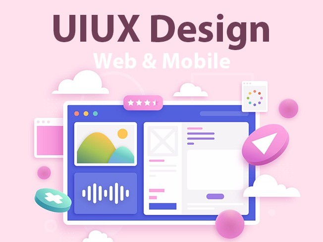 트렌디하고 심플한 UI/UX 디자인 - 크몽