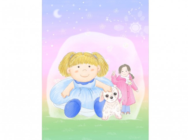 솜사탕 감성 동화 일러스트 한 뭉치 그려드려요 - 크몽