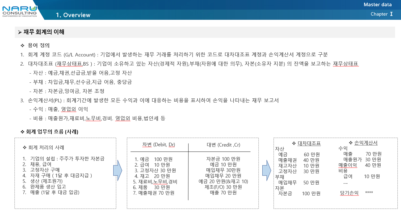 SAP 재무회계 모듈 소개 - 크몽