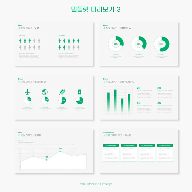 실무자가 직접 제작한 Ppt템플릿 38장 비즈니스 발표 크몽