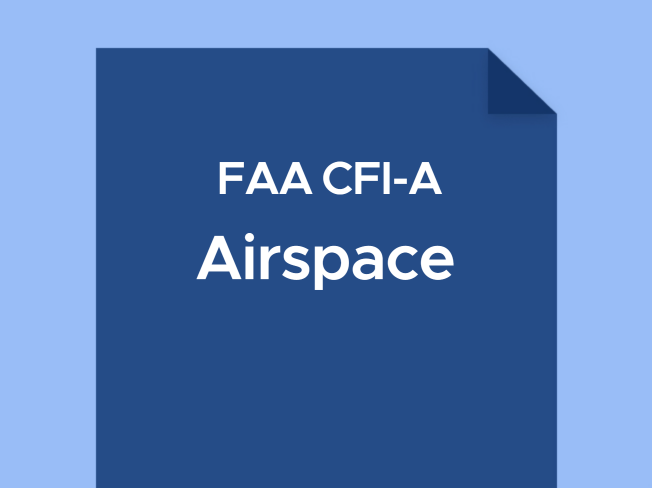 FAA CFI Airspace - 크몽