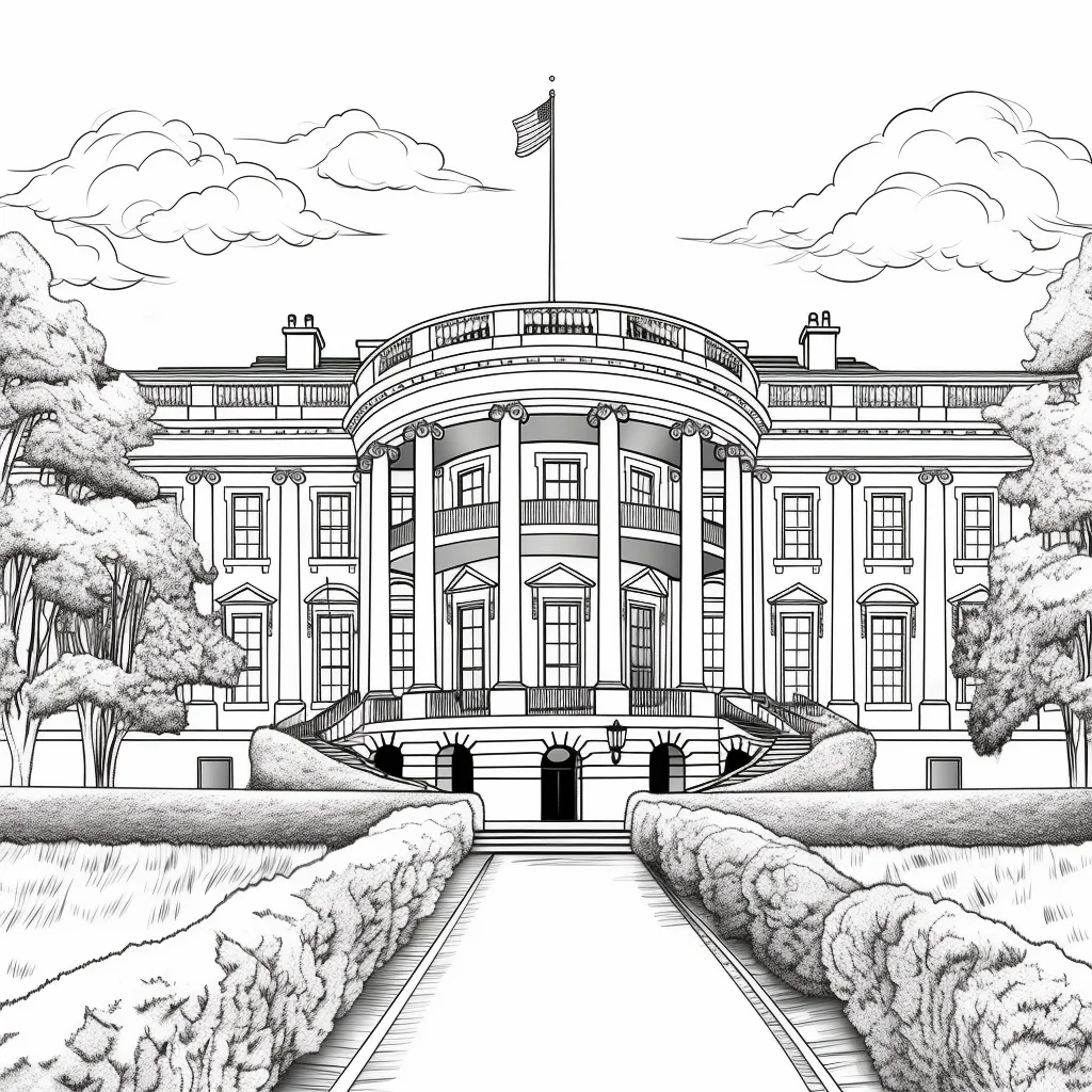 huni art 컬러링북 세계의 건축물 - 크몽