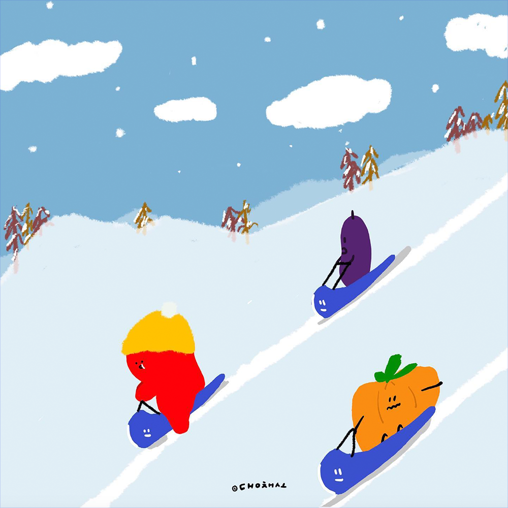 귀여운 손그림 일러스트 그려 드립니다 크몽