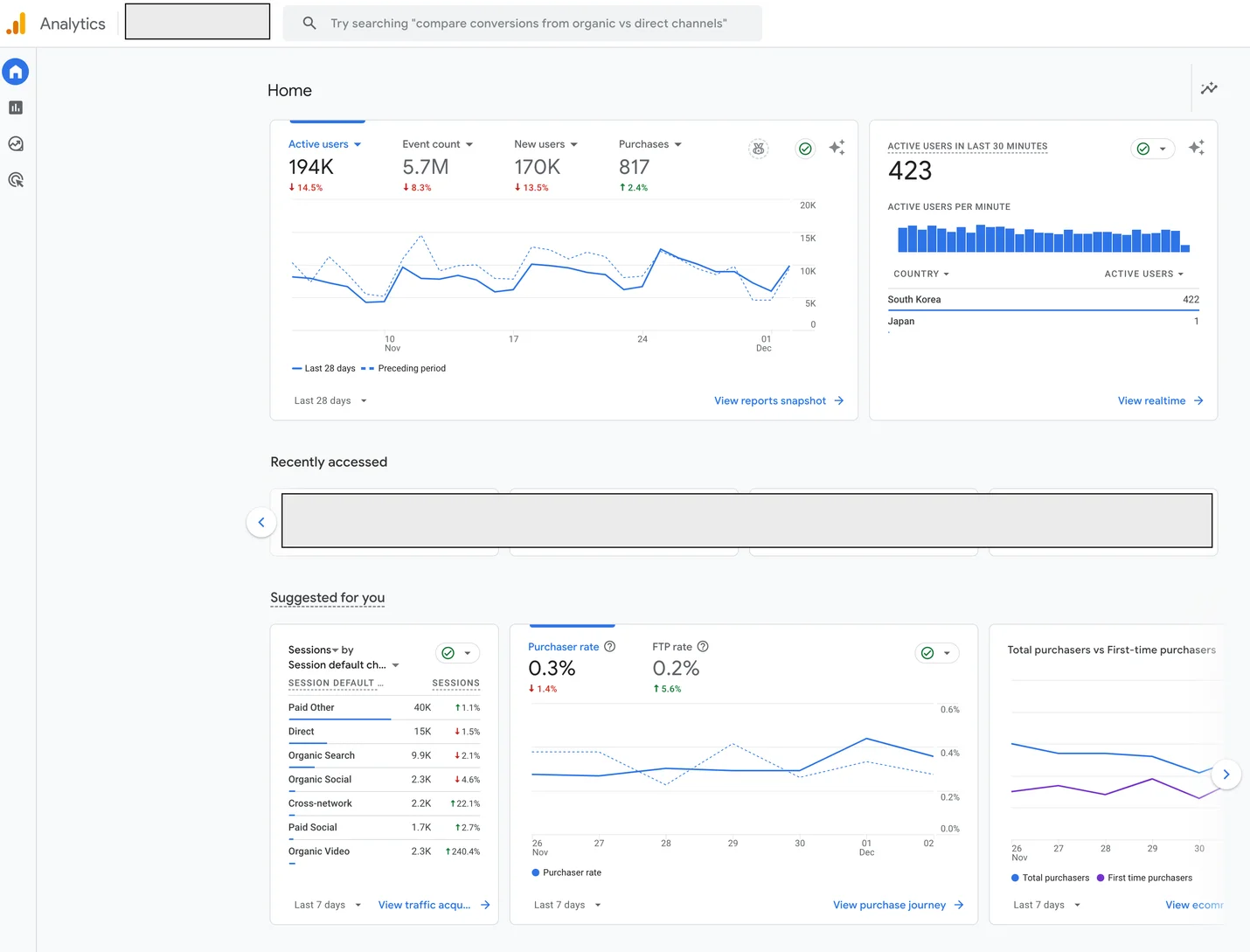 GA, GTM Javascript 구축 및 유지보수 - 크몽