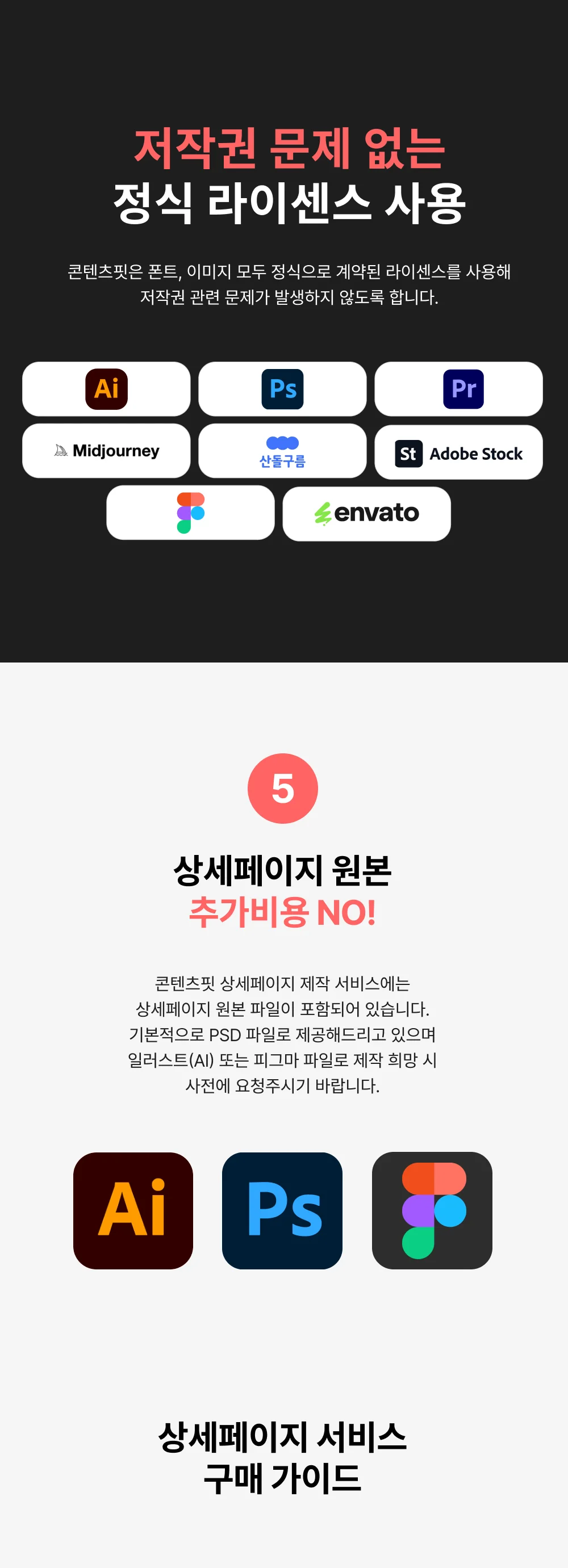 완판을 부르는 푸드 전문 올인원 상세페이지 제작 - 크몽