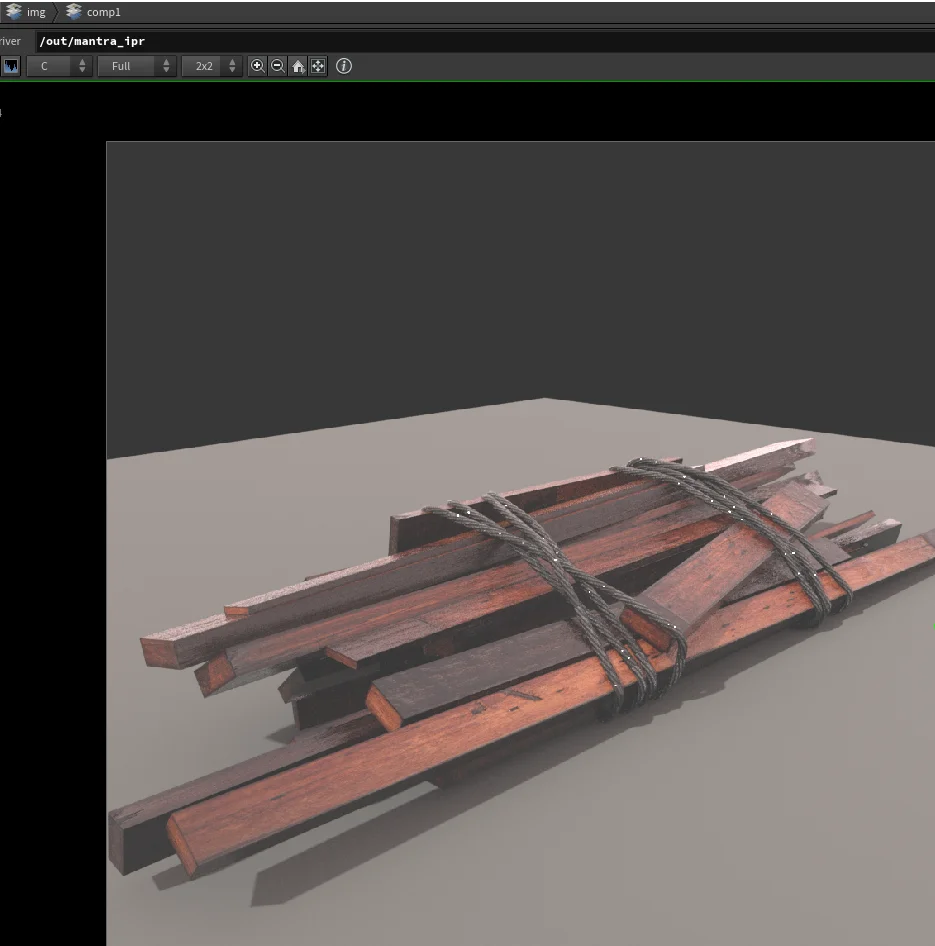 배경 모델링, Procedural Modeling - 크몽