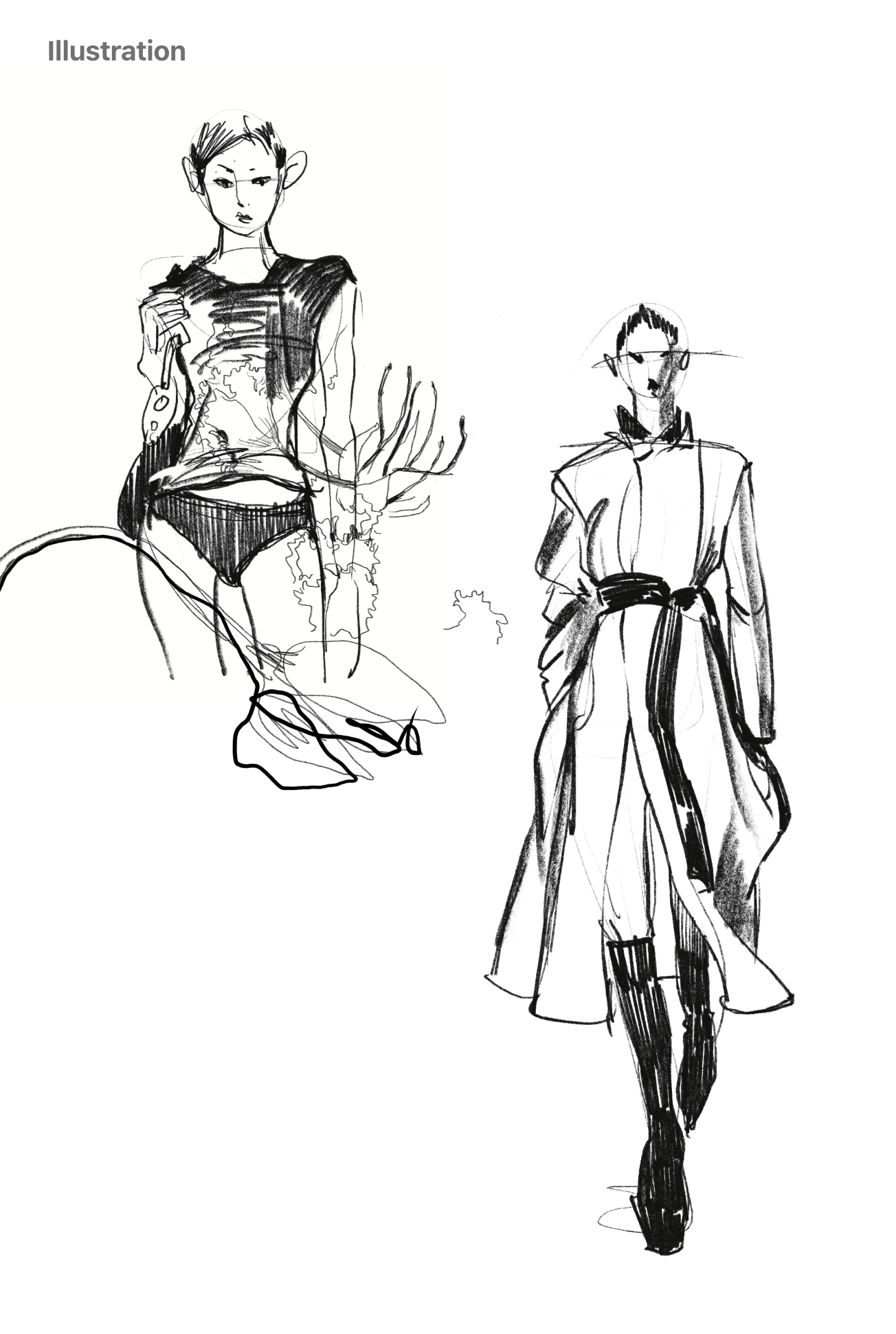 패션일러스트 / 패션그래픽 / 패션아트워크 작업합니다 - 크몽