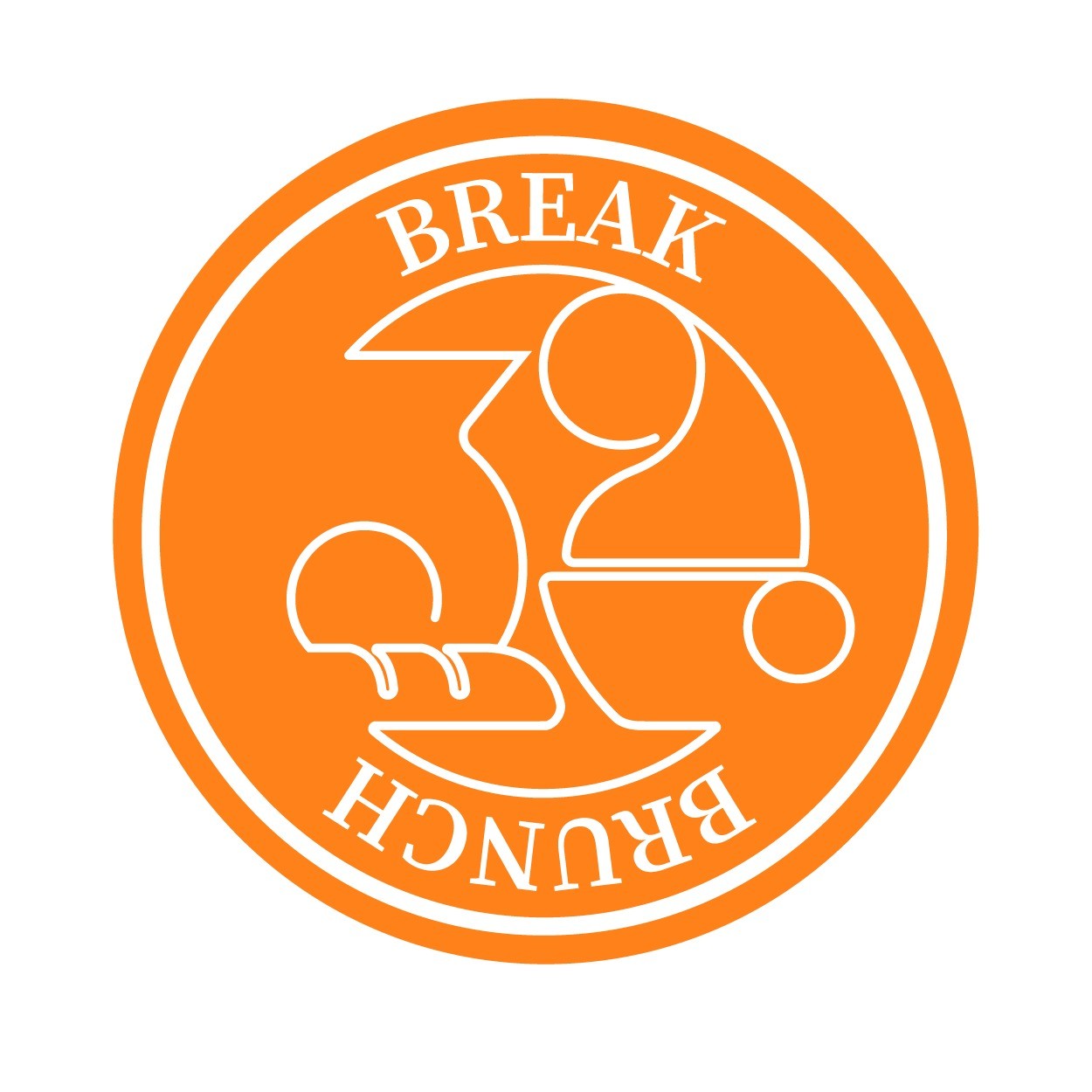 BREAK BRUNCH, 로고 디자인 포트폴리오 - 크몽
