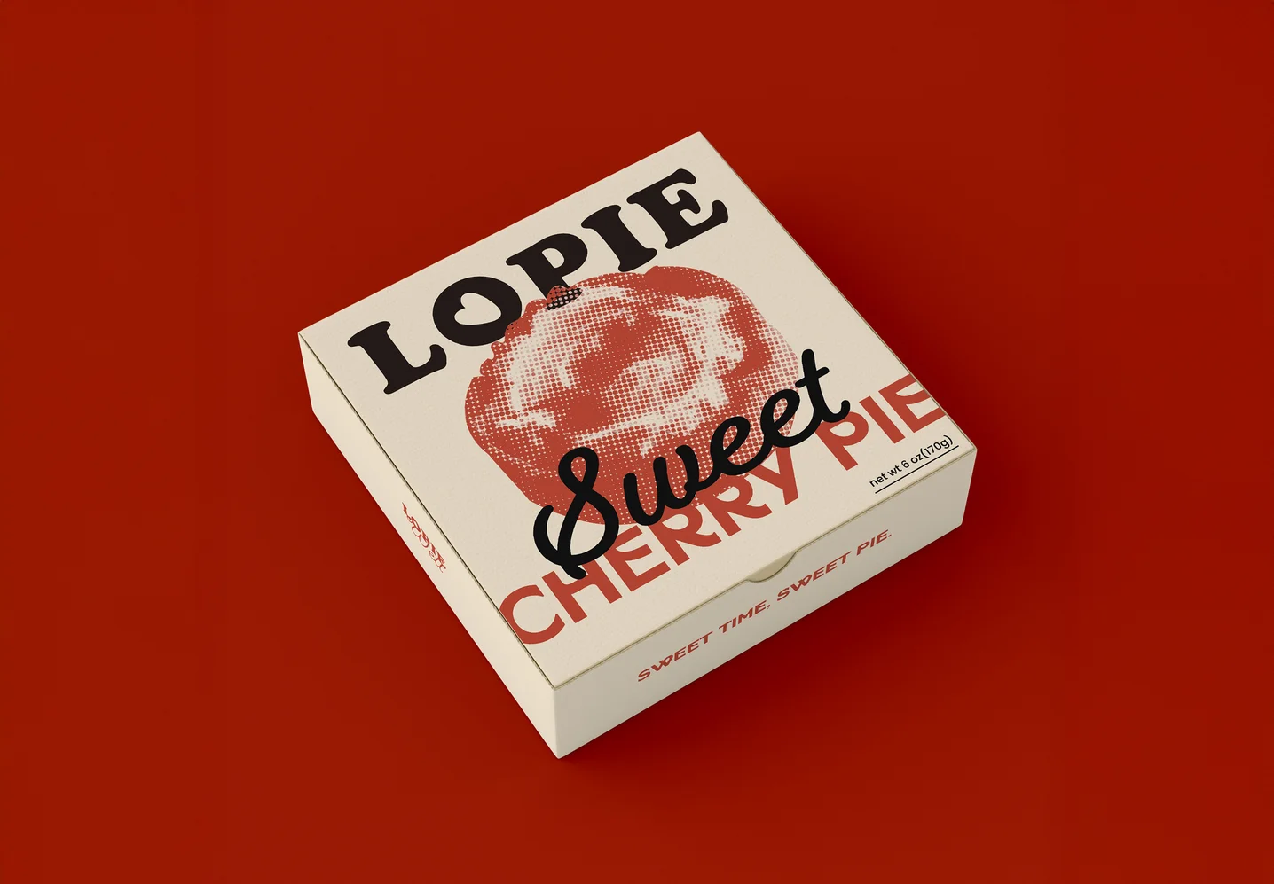 LOPIE｜파이 전문 카페(Pie cafe), 로고 디자인 포트폴리오 - 크몽