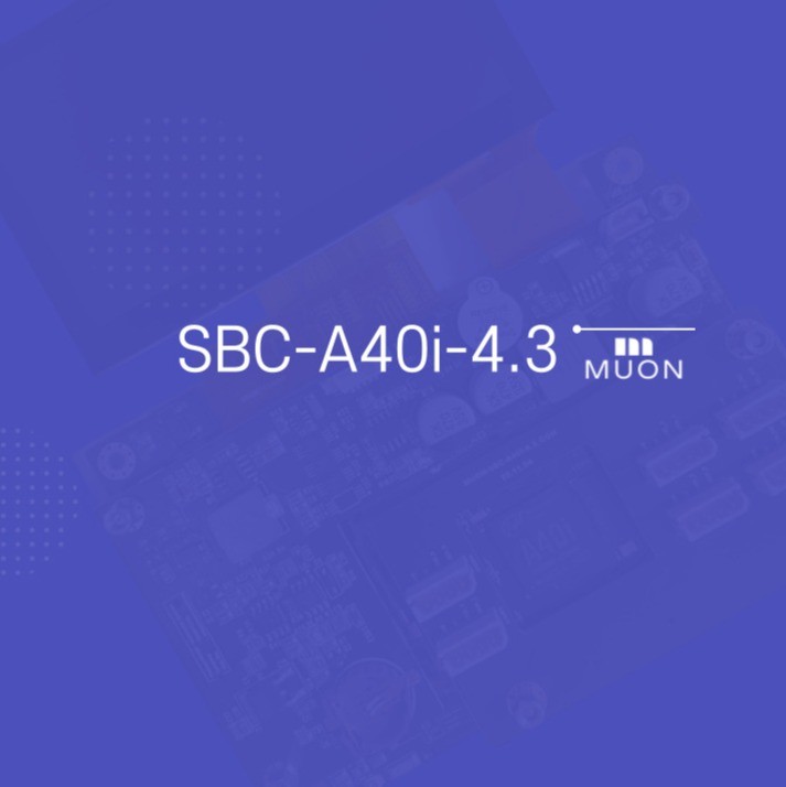 SBC-A40i-4.3, 하드웨어·임베디드 포트폴리오 - 크몽