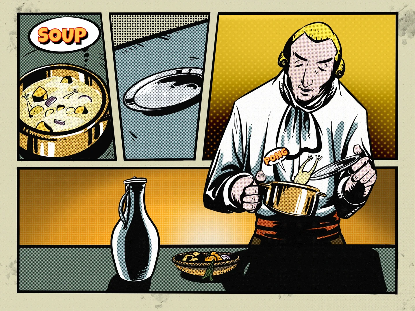 루이지 갈바니 이야기, 일러스트 포트폴리오 - 크몽