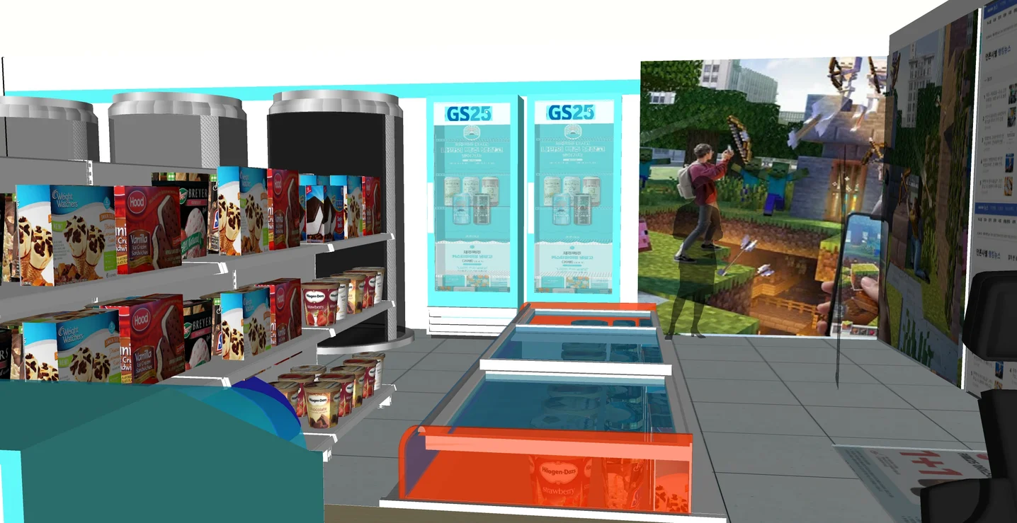 심김이XGS25 콜라보 인테리어, 3D 공간 모델링 포트폴리오 - 크몽