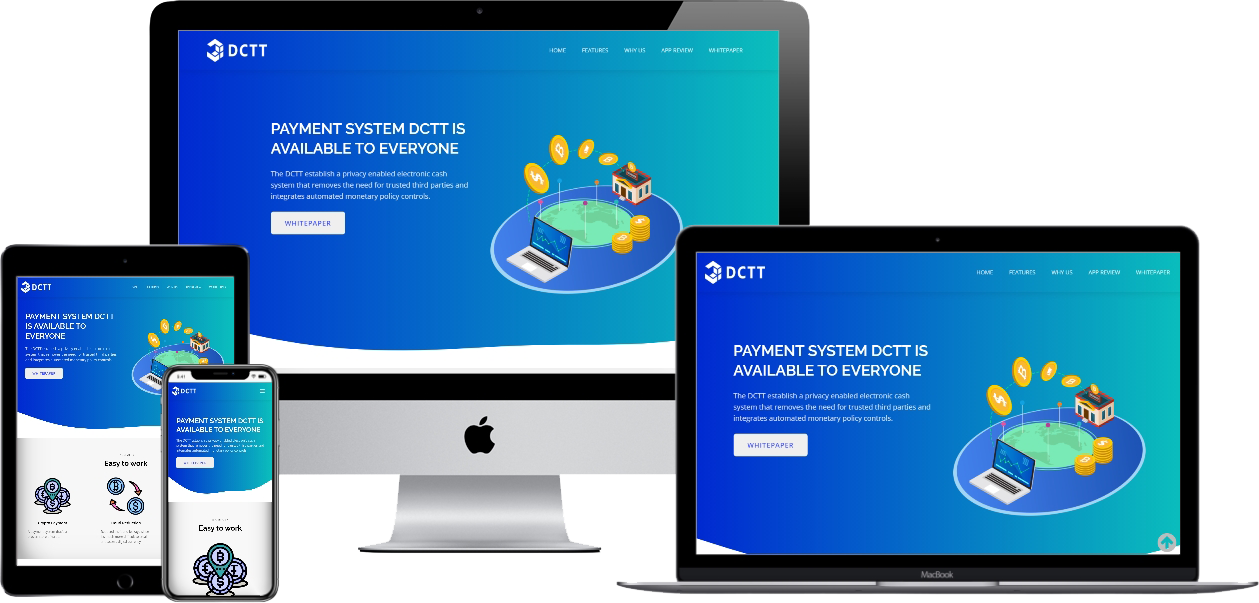 블록체인기업 DCTT 워드프레스 홈페이지 제작, 워드프레스 포트폴리오 - 크몽