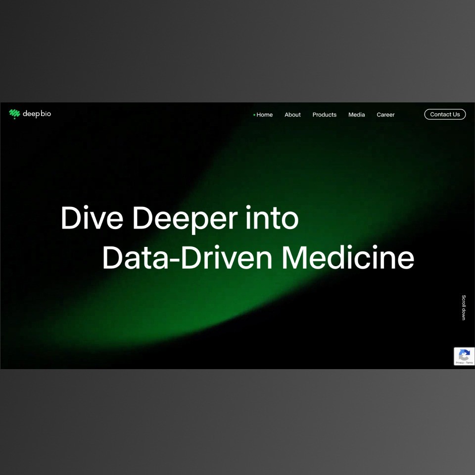 Deep Bio, 홈페이지 신규 제작 포트폴리오 - 크몽