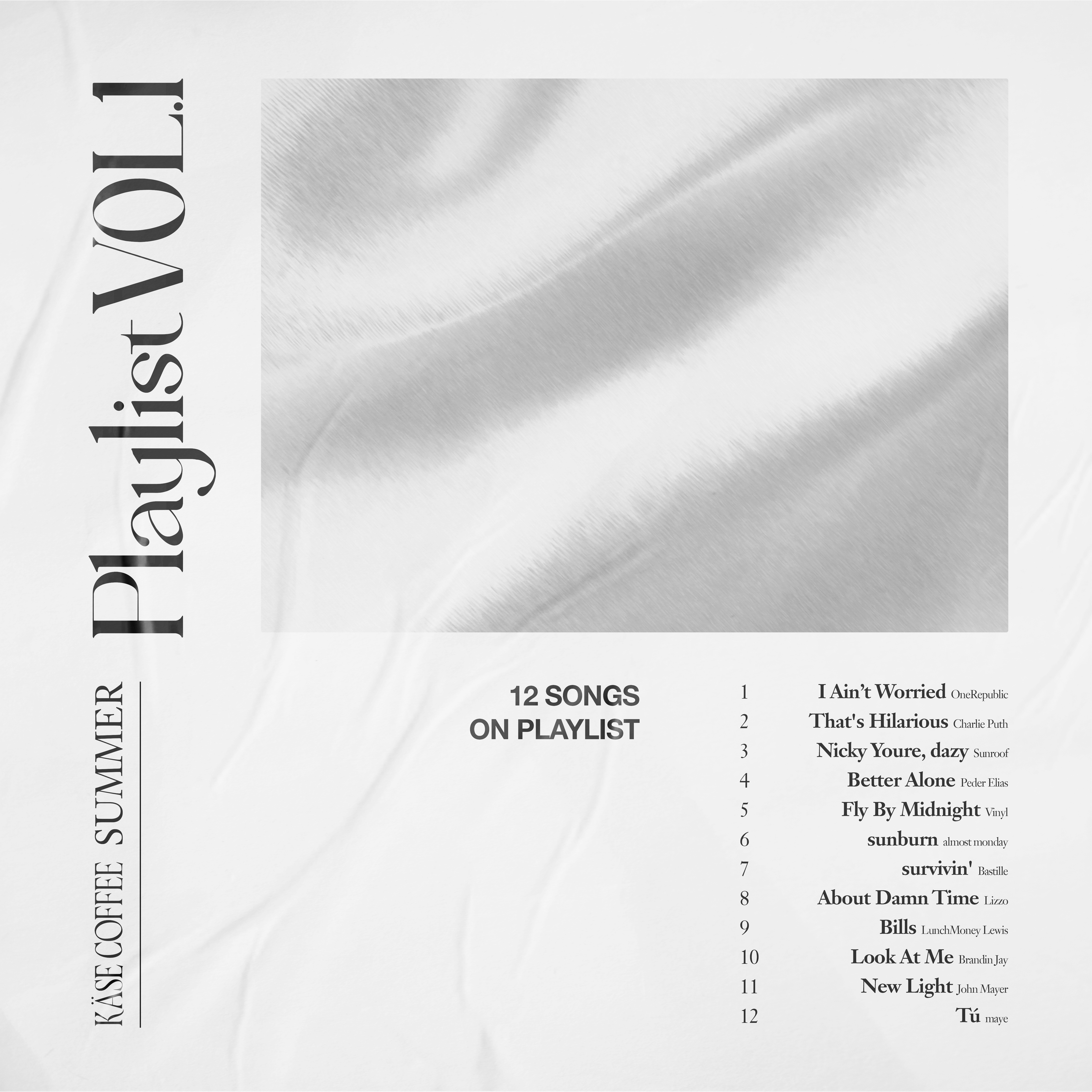 Playlist VOL.1, 전단지·포스터·인쇄물 포트폴리오 - 크몽