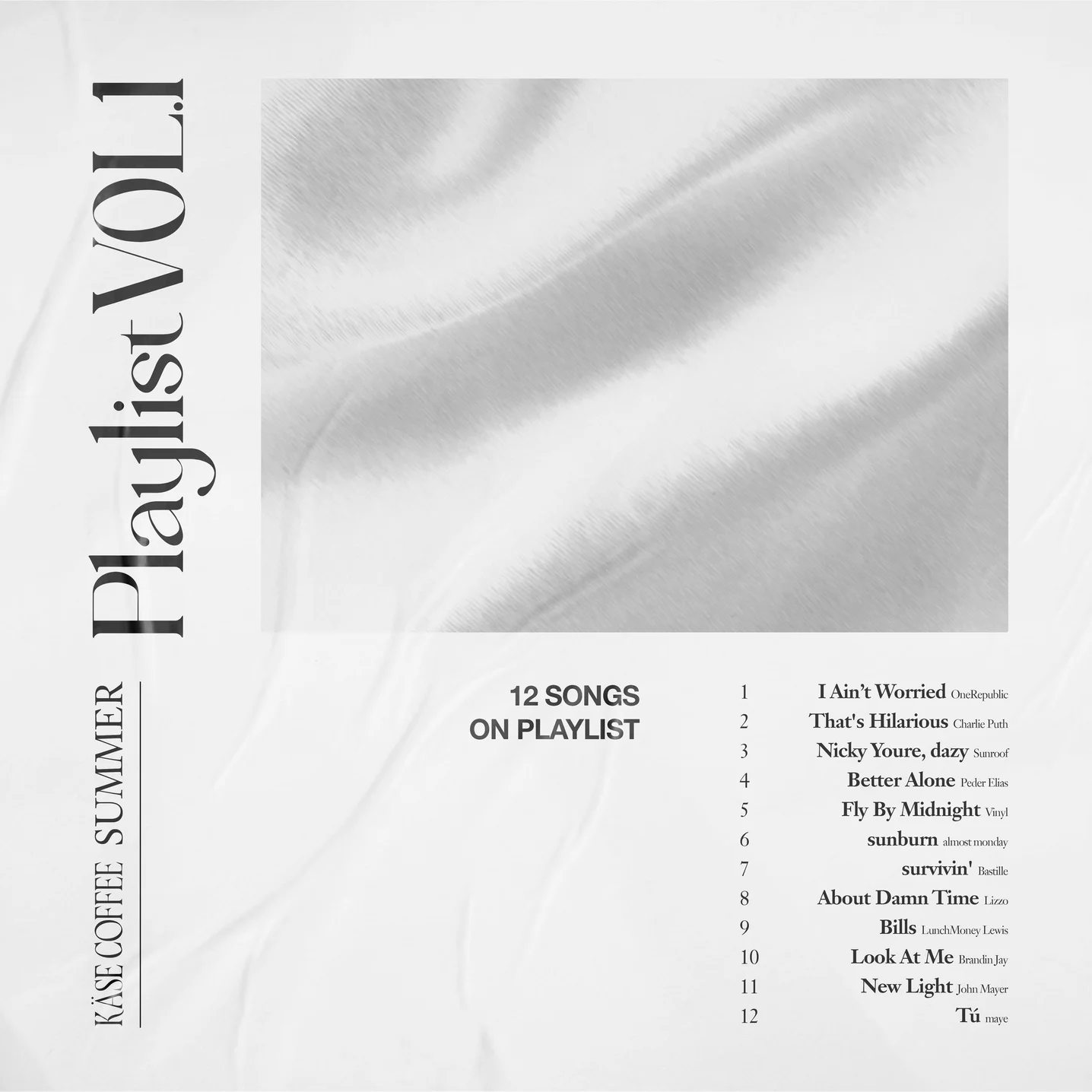 Playlist VOL.1, 전단지·포스터·인쇄물 포트폴리오 - 크몽