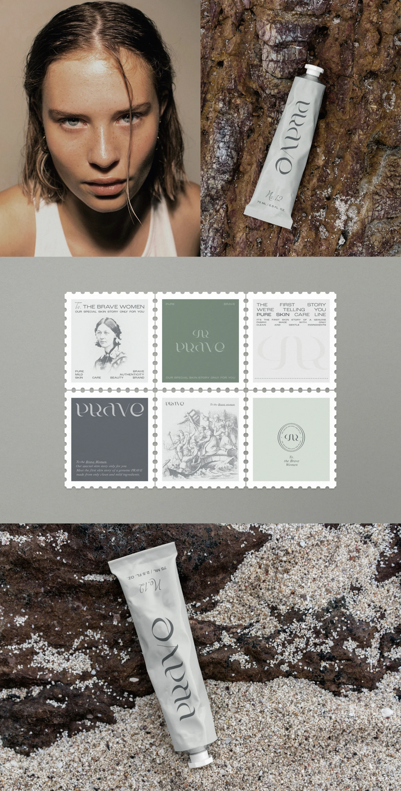 PRAVE Brand Identity, 브랜드 디자인·가이드 포트폴리오 - 크몽