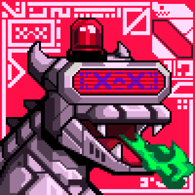 kawaii dragon nft 픽셀아트, NFT아트 포트폴리오 - 크몽