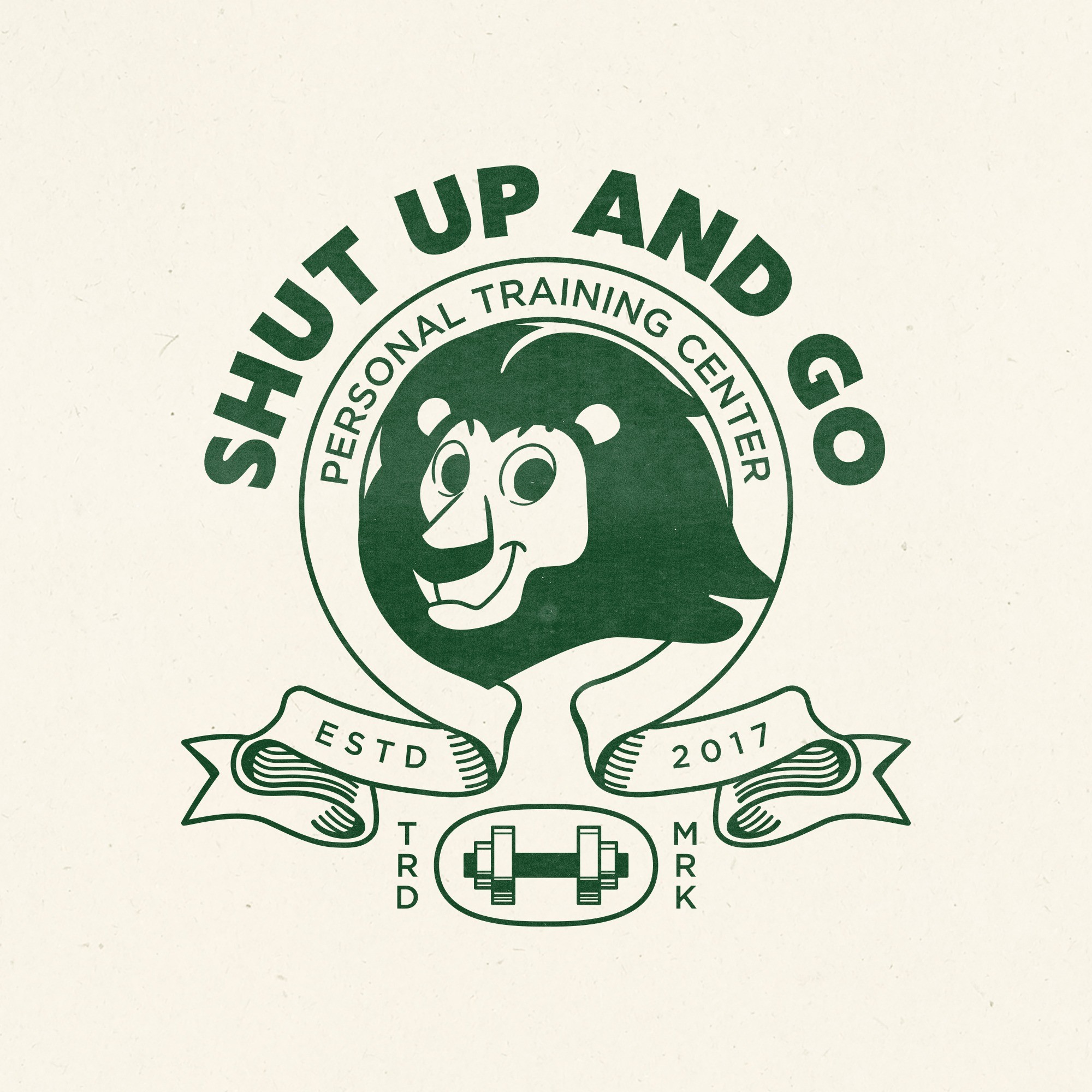 캐릭터형 로고 - SHUT UP AND GO(셧업앤고), 로고 디자인 포트폴리오 - 크몽