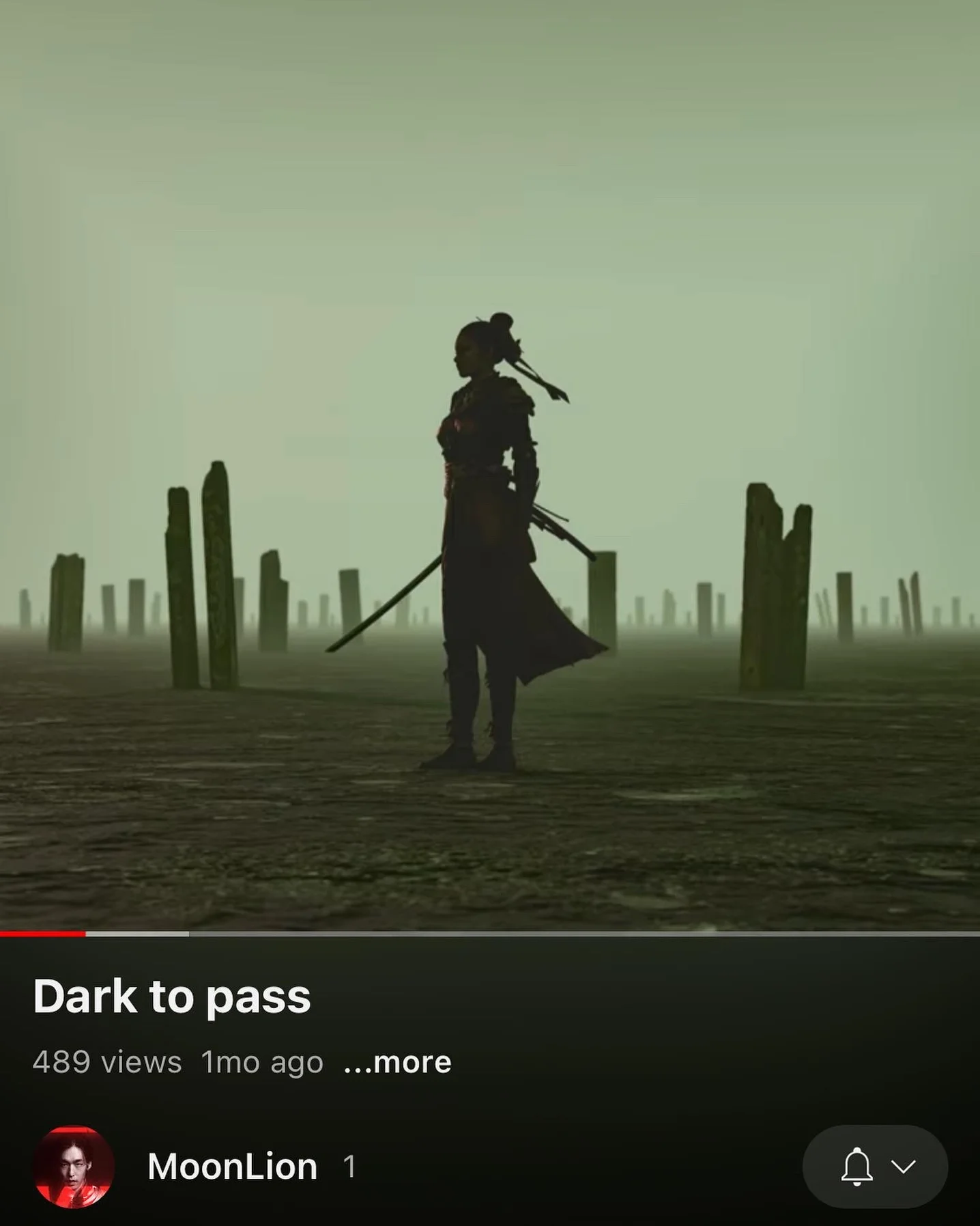 MoonLion - Dark to Pass 커버아트, 앨범커버 포트폴리오 - 크몽