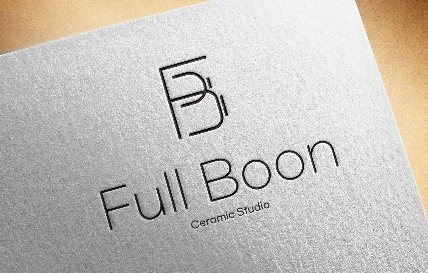 Full Boon 로고 제작, 로고 디자인 포트폴리오 - 크몽