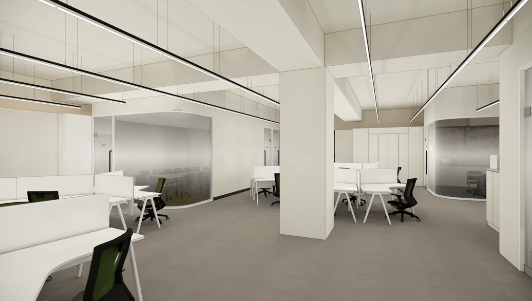 80py 오피스_3D 모델링, 3D 공간 모델링 포트폴리오 - 크몽