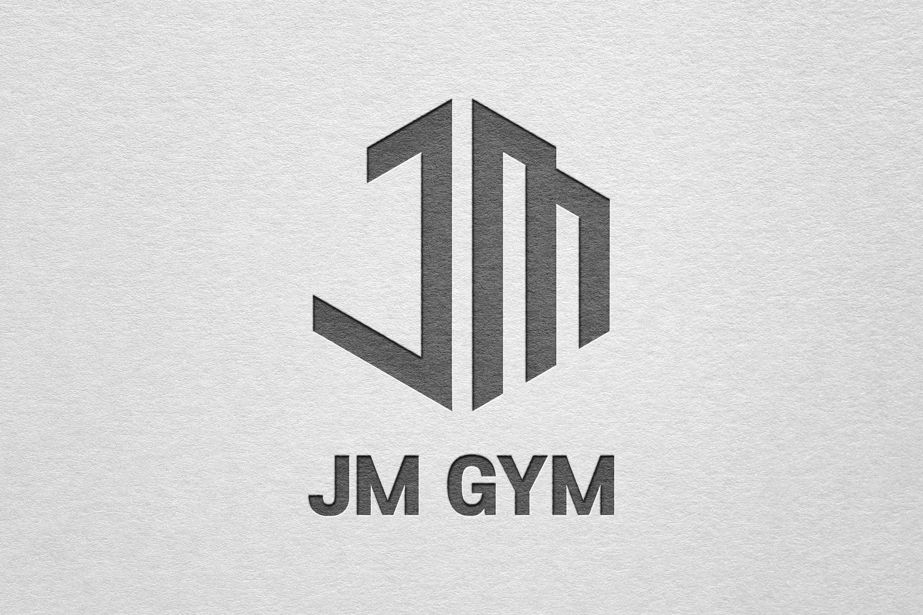 JM GYM 로고, 로고 디자인 포트폴리오 - 크몽