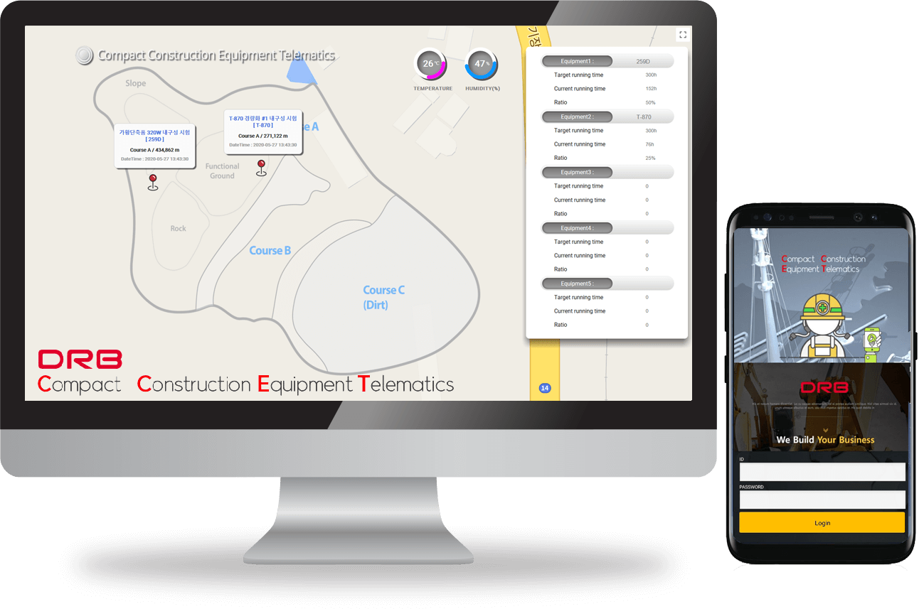 DRB 트랙시스템, 앱 포트폴리오 - 크몽