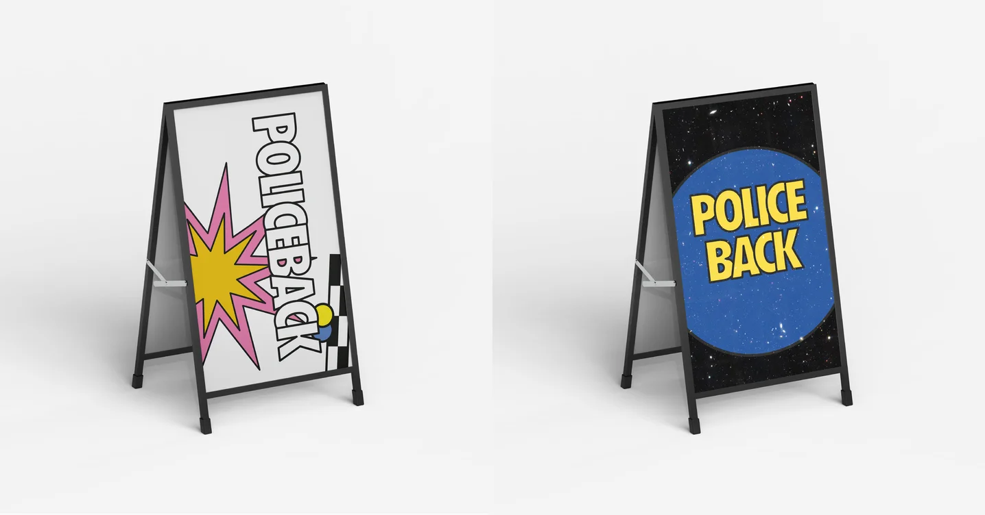 POLICE BACK BRAND DESIGN, 로고 디자인 포트폴리오 - 크몽