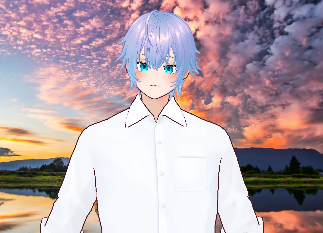 남자 모델, 방송용 아바타 포트폴리오 - 크몽