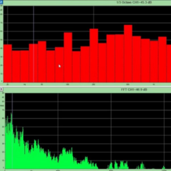 FFT, 1/3 Octave Band, 하드웨어·임베디드 포트폴리오 - 크몽