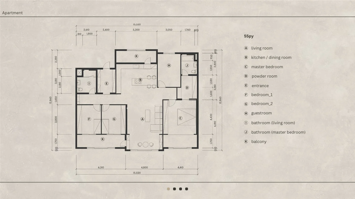 55PY아파트리모델링, 3D 공간 모델링 포트폴리오 - 크몽