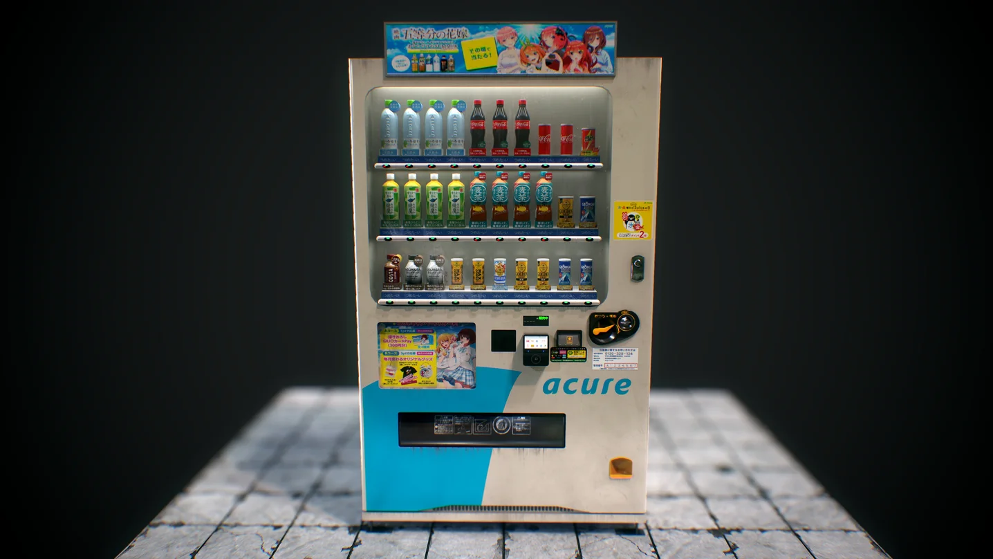 acure Vending Machine, VR·AR·게임 포트폴리오 - 크몽