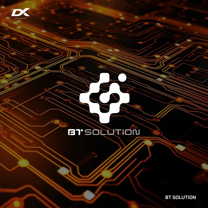 BT SOLUTION 심볼 텍스트 로고제작, 로고 디자인 포트폴리오 - 크몽