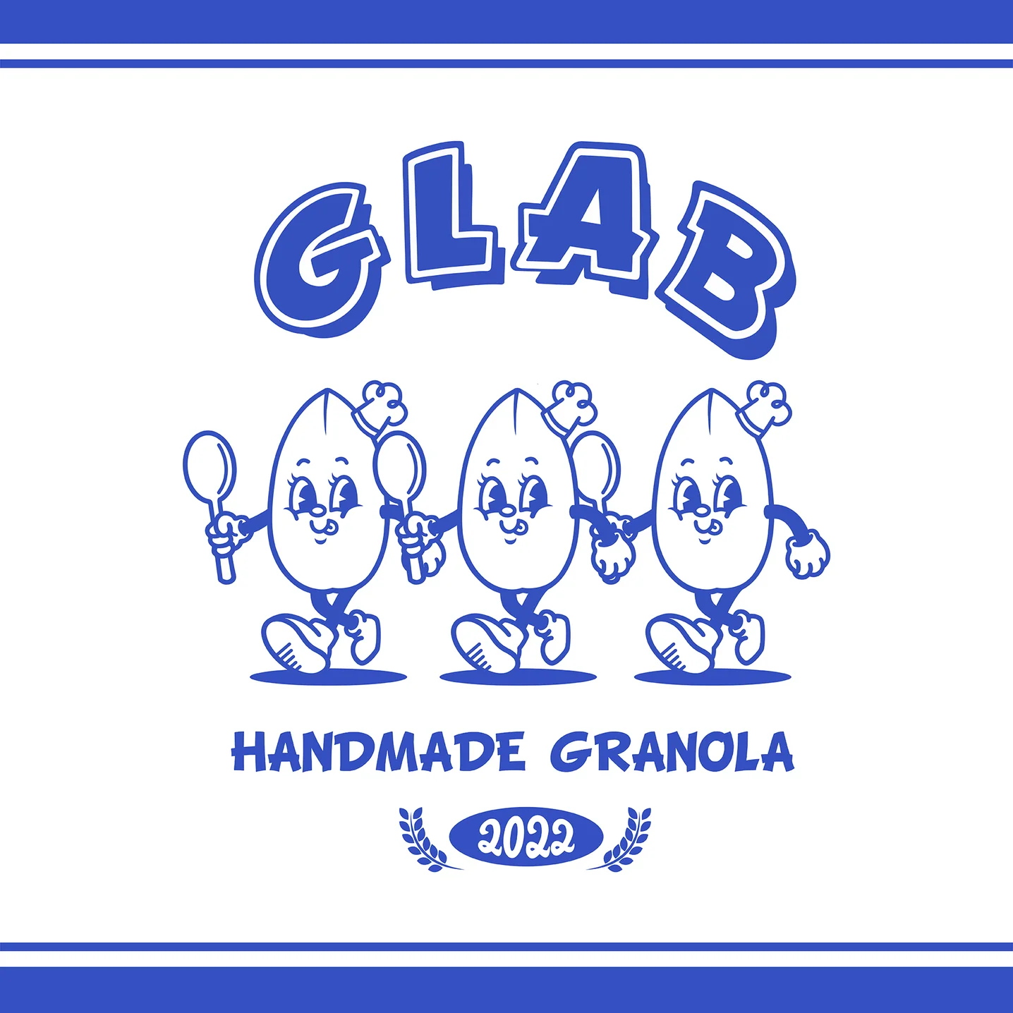 핸드메이드 그레놀라 전문점 " GLAB" 로고디자인, 로고 디자인 포트폴리오 - 크몽