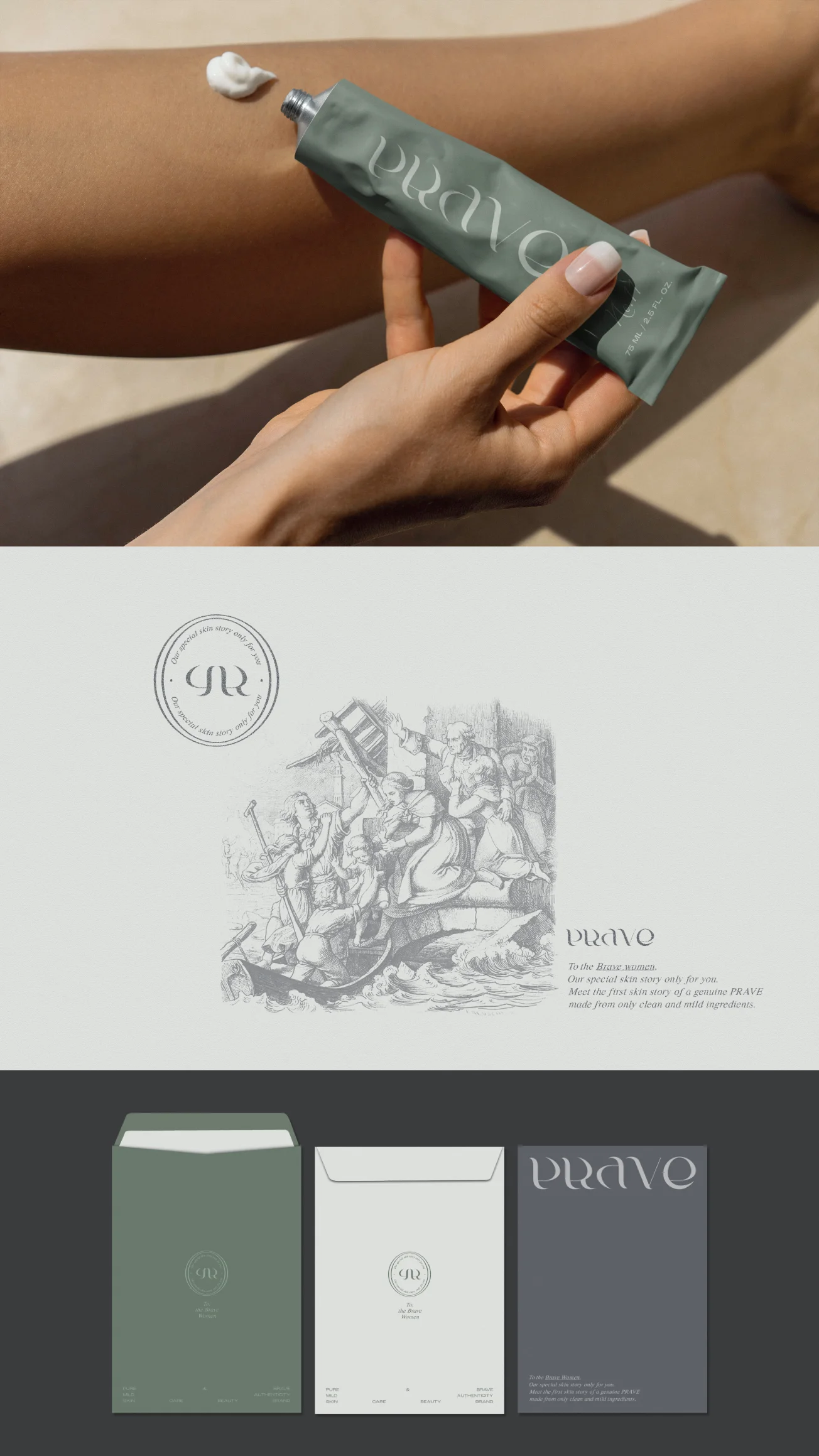 PRAVE Brand Identity, 브랜드 디자인·가이드 포트폴리오 - 크몽