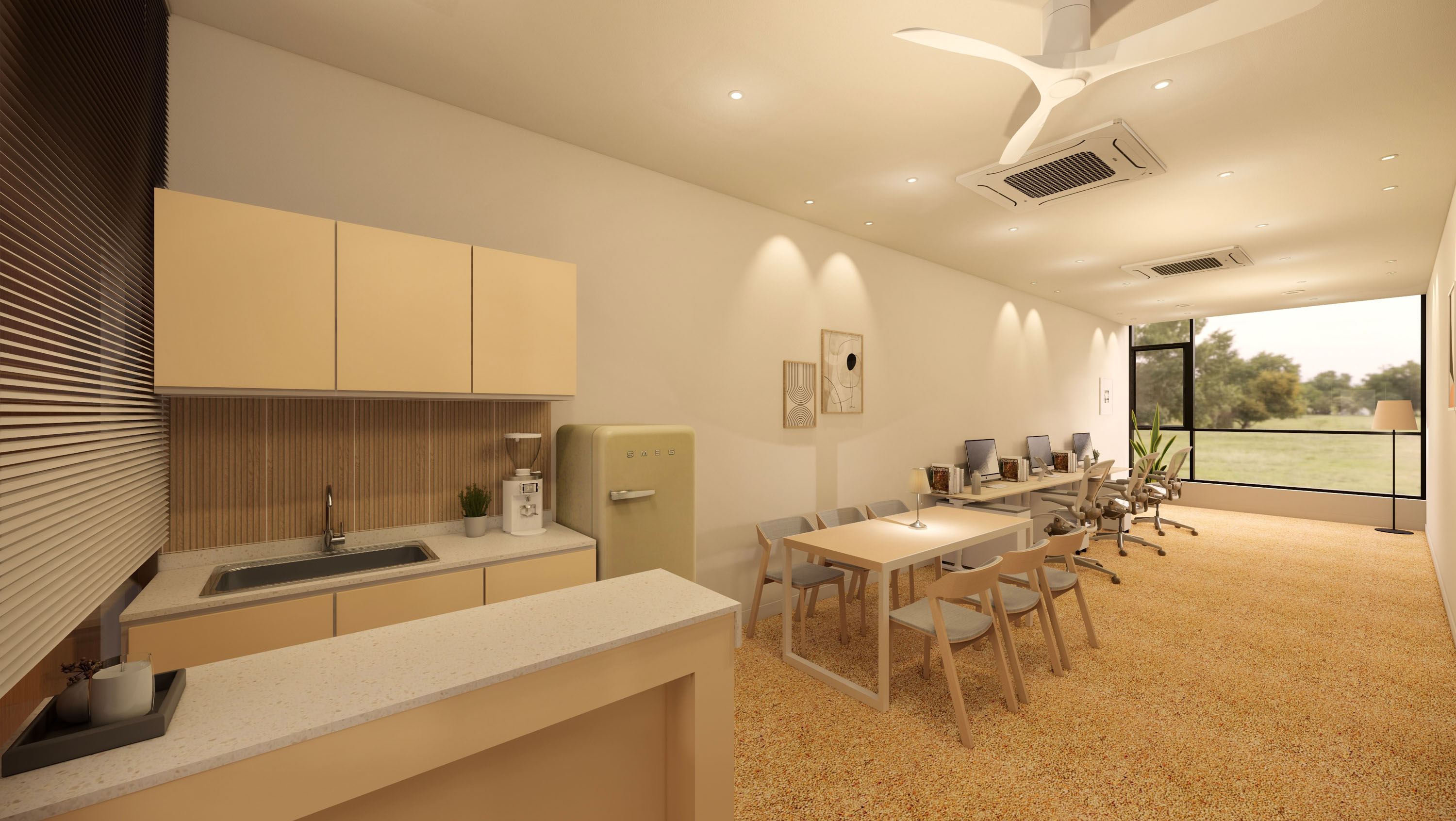 소형 사무실 인테리어, 도면 제작·수정 포트폴리오 - 크몽