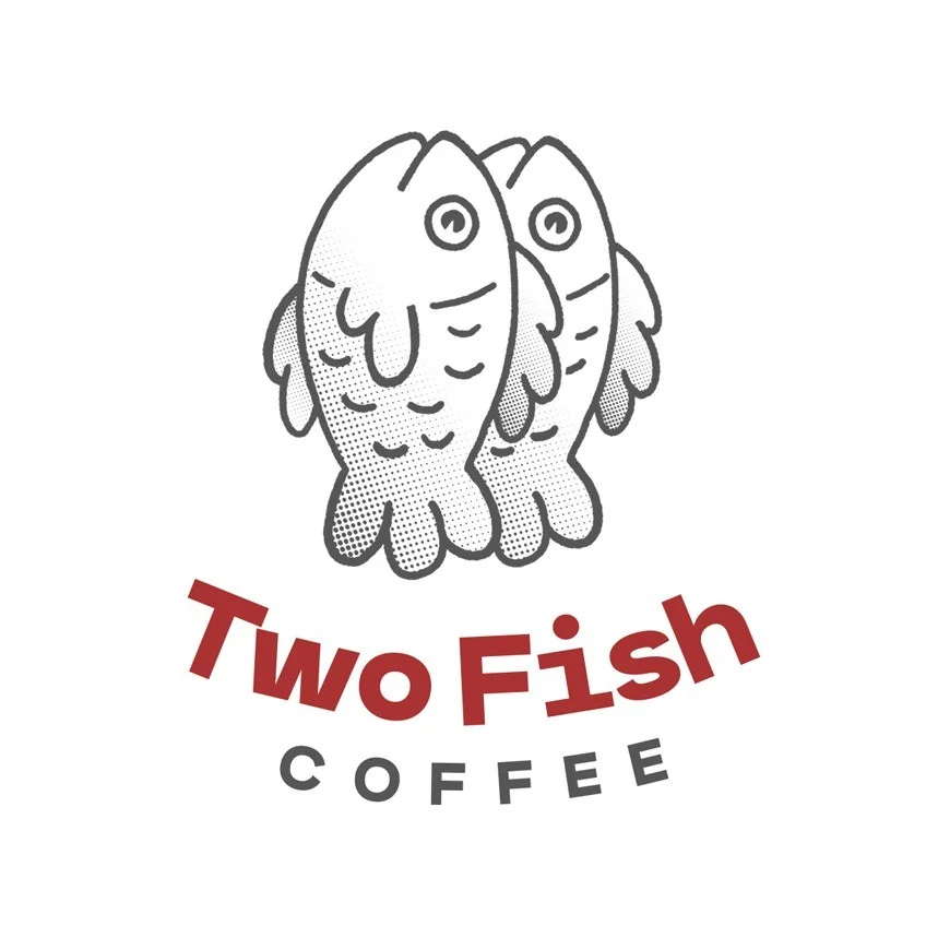 TwoFish Coffee, 로고 디자인 포트폴리오 - 크몽