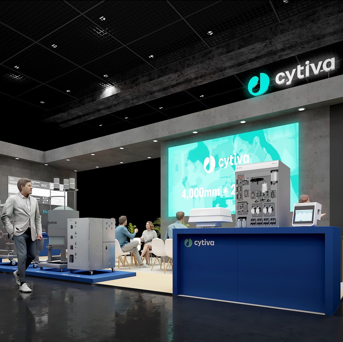 [2024 Korea LAB Cytiva], 전시·무대 디자인 포트폴리오 - 크몽