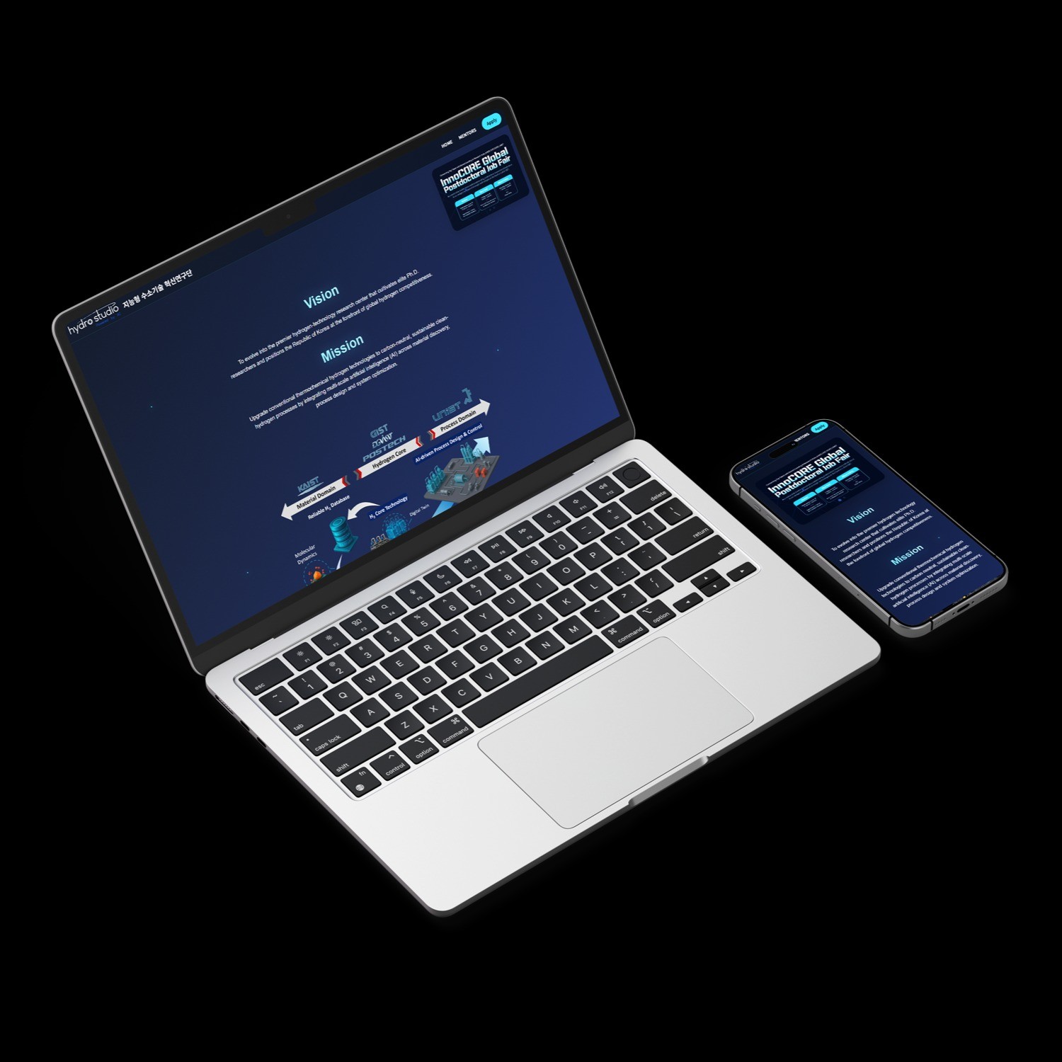 UNIST 에너지화학공학과, 카페24 포트폴리오 - 크몽