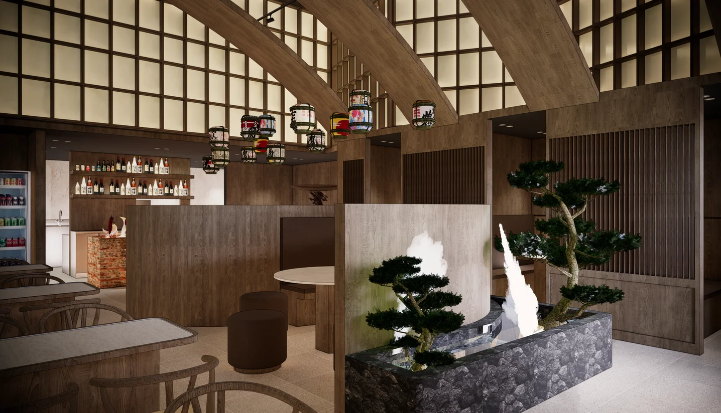 50py 상공간_이자카야, 3D 공간 모델링 포트폴리오 - 크몽