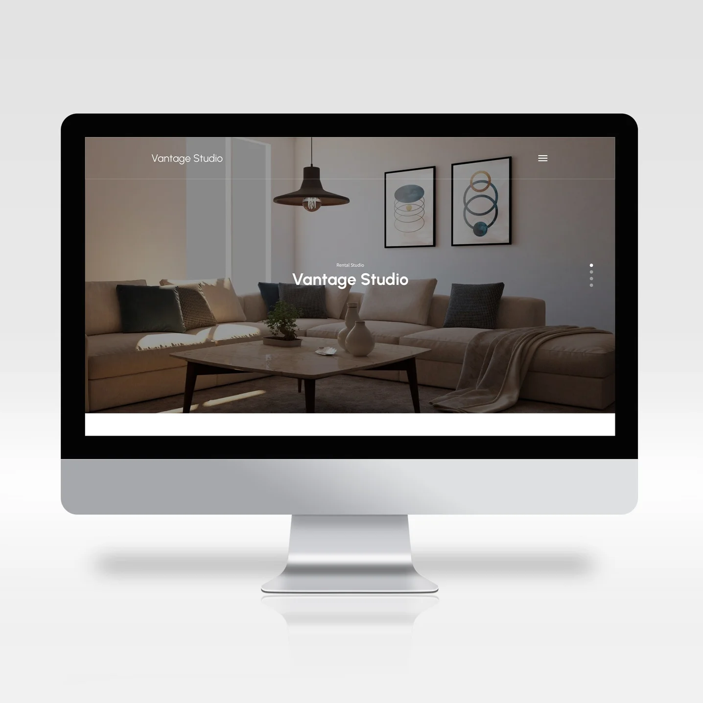 Vantage studio 포트폴리오, 워드프레스 포트폴리오 - 크몽