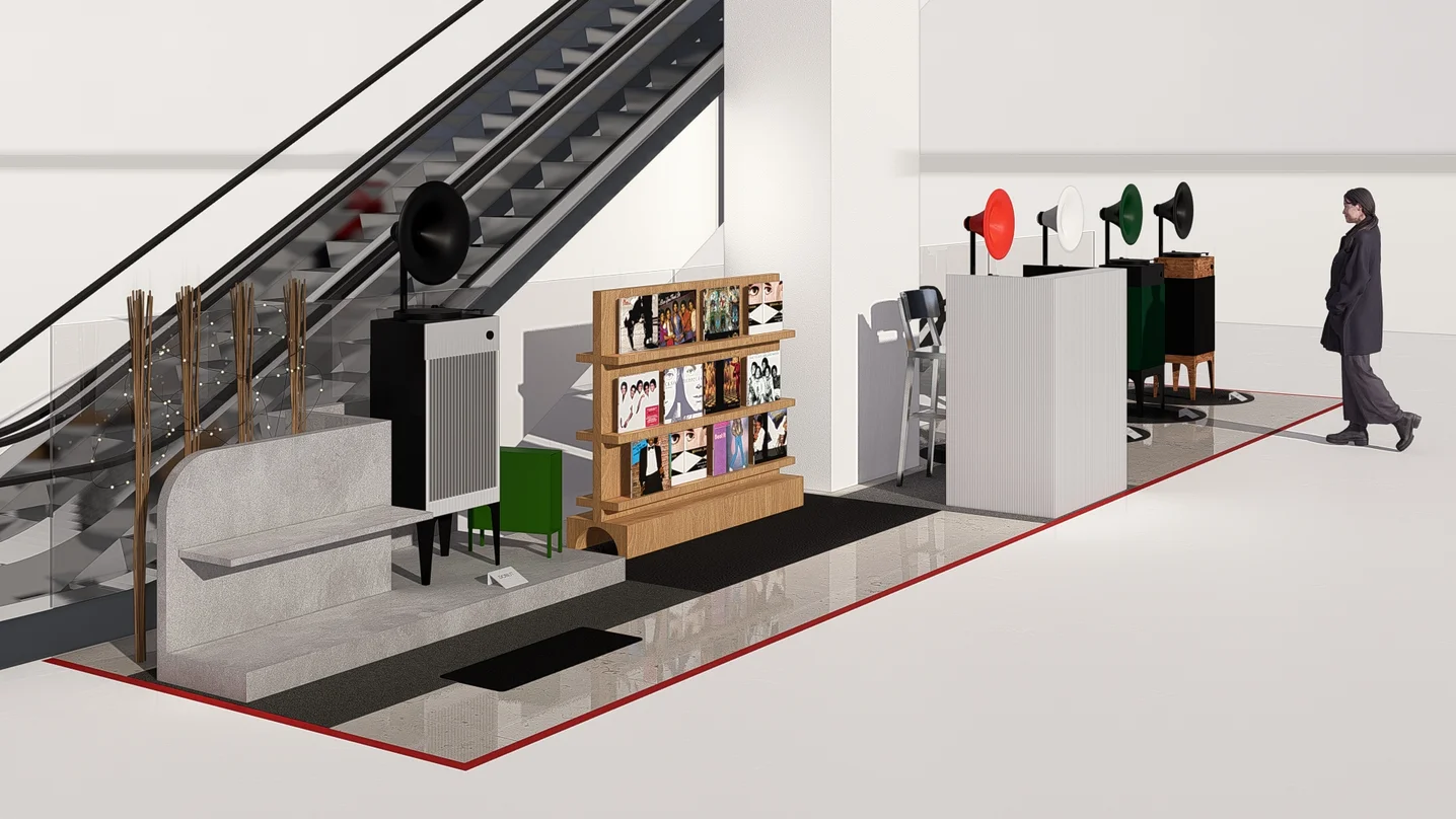 FENNESSYKOREA 팝업스토어 3D시안, 3D 공간 모델링 포트폴리오 - 크몽