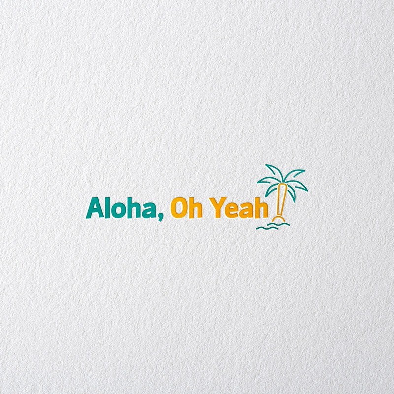 Logodesign / Aloha, Oh Yeah!, 로고 디자인 포트폴리오 - 크몽