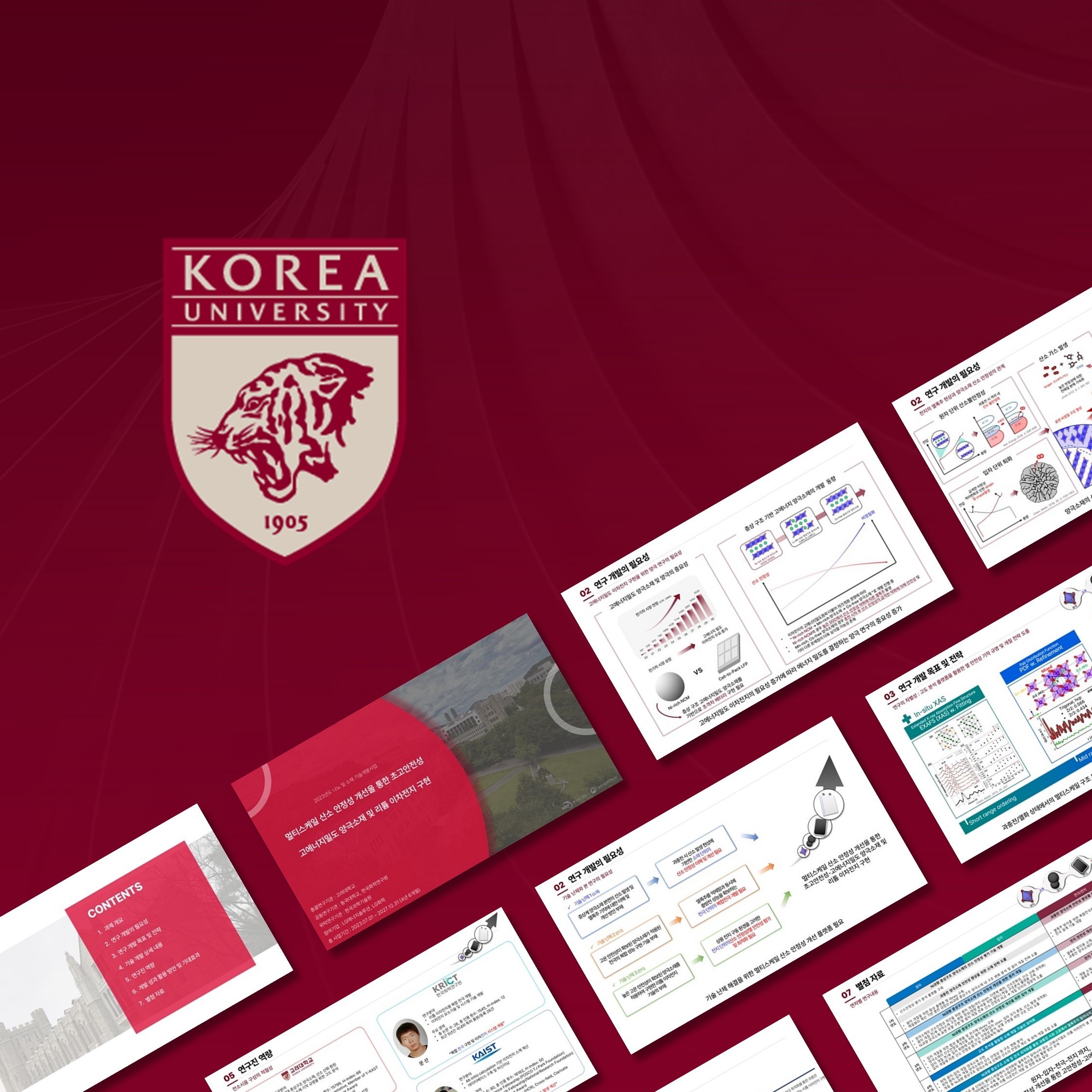 고려대학교 연구자료 제작, PPT·인포그래픽 포트폴리오 - 크몽