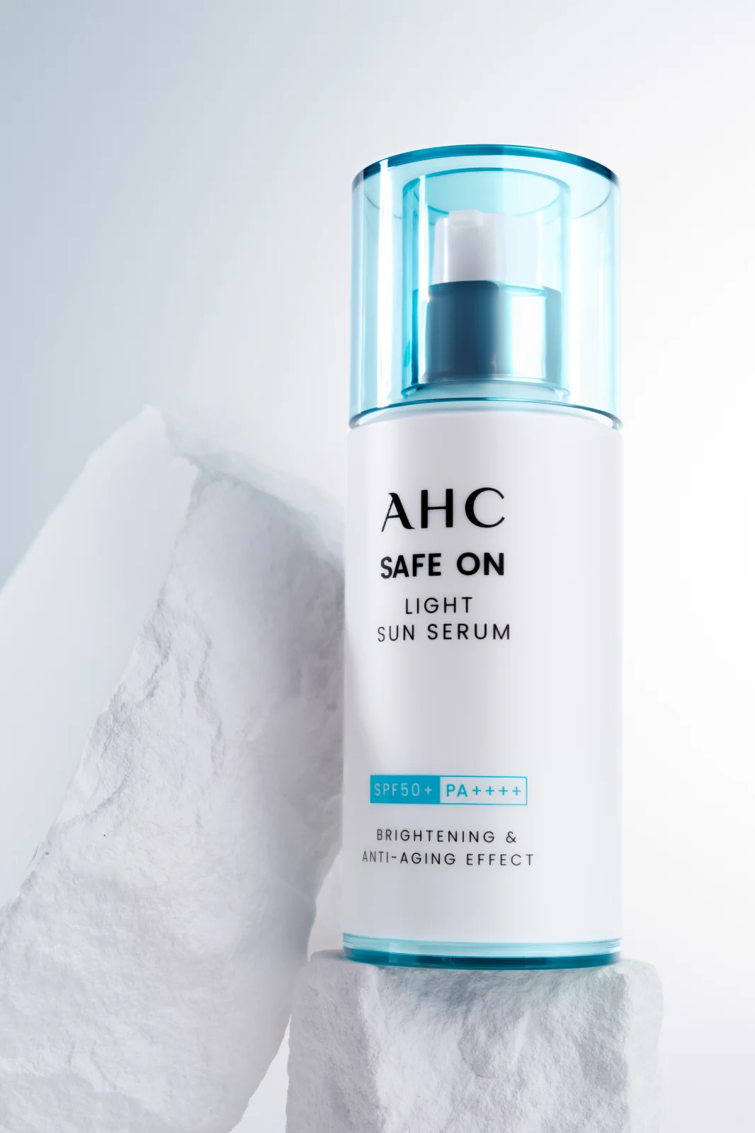 [제품사진/연출/보정] AHC SAFE ON 라이트 선 세럼 제품 촬영, 제품·홍보 사진 포트폴리오 - 크몽